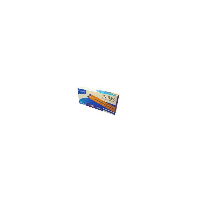 BOLIGRAFO AZOR PIN POINT COLOR AZUL DE PUNTO FINO 0.7 MM TIPO DE BARRIL ...