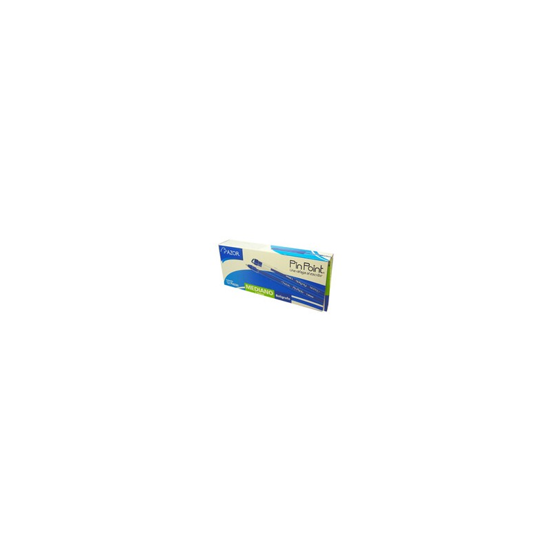 BOLIGRAFO AZOR PIN POINT COLOR AZUL DE PUNTO MEDIANO 1.0 MM TIPO DE ...